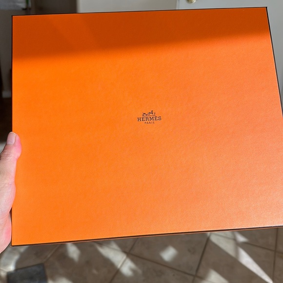 Hermes | Accessories | Hermes Orange Box New | Poshmark